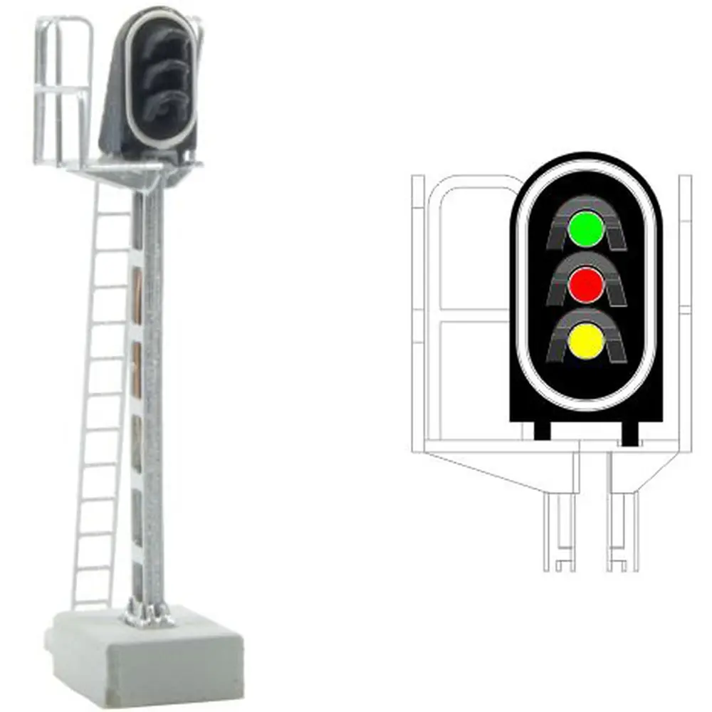 Signal Miniature | 3 feux Rouge/Vert/Jaune MAFEN 413203 | N